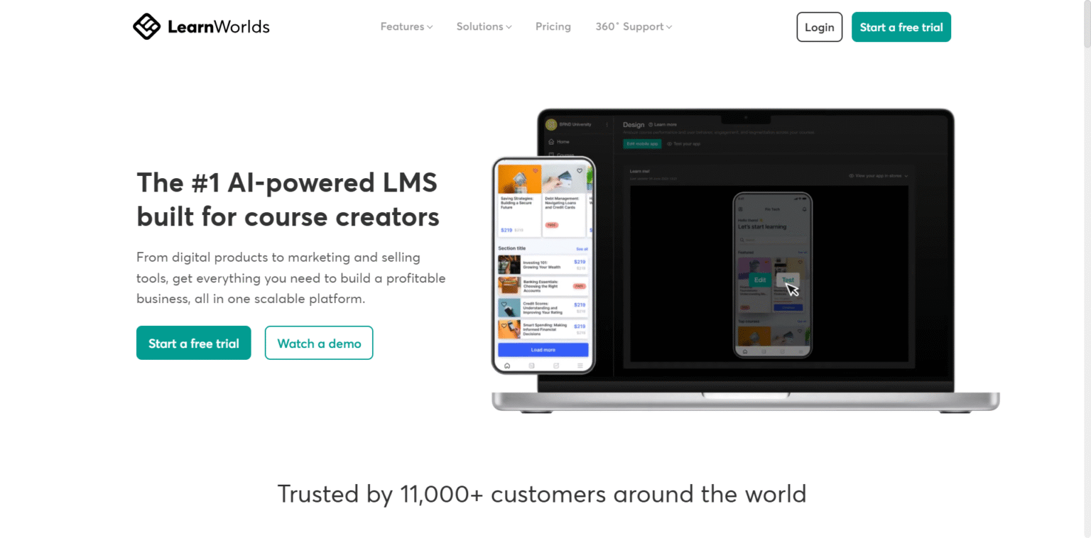 Learnworlds Reviews | Sonchoy | Powerful Online Course Platform for Creators and Educators